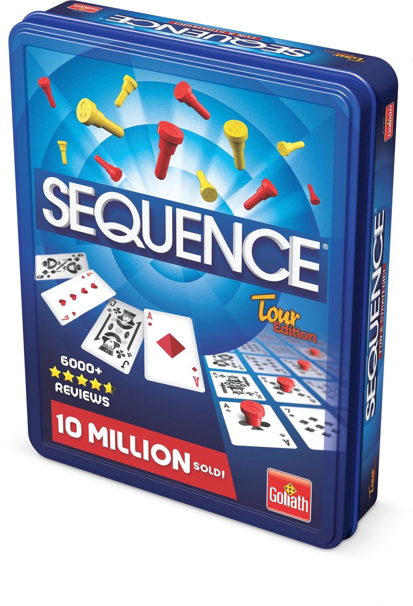 Sequence Travel (in Tin) - Bordspel - Reiseditie | Games | bol