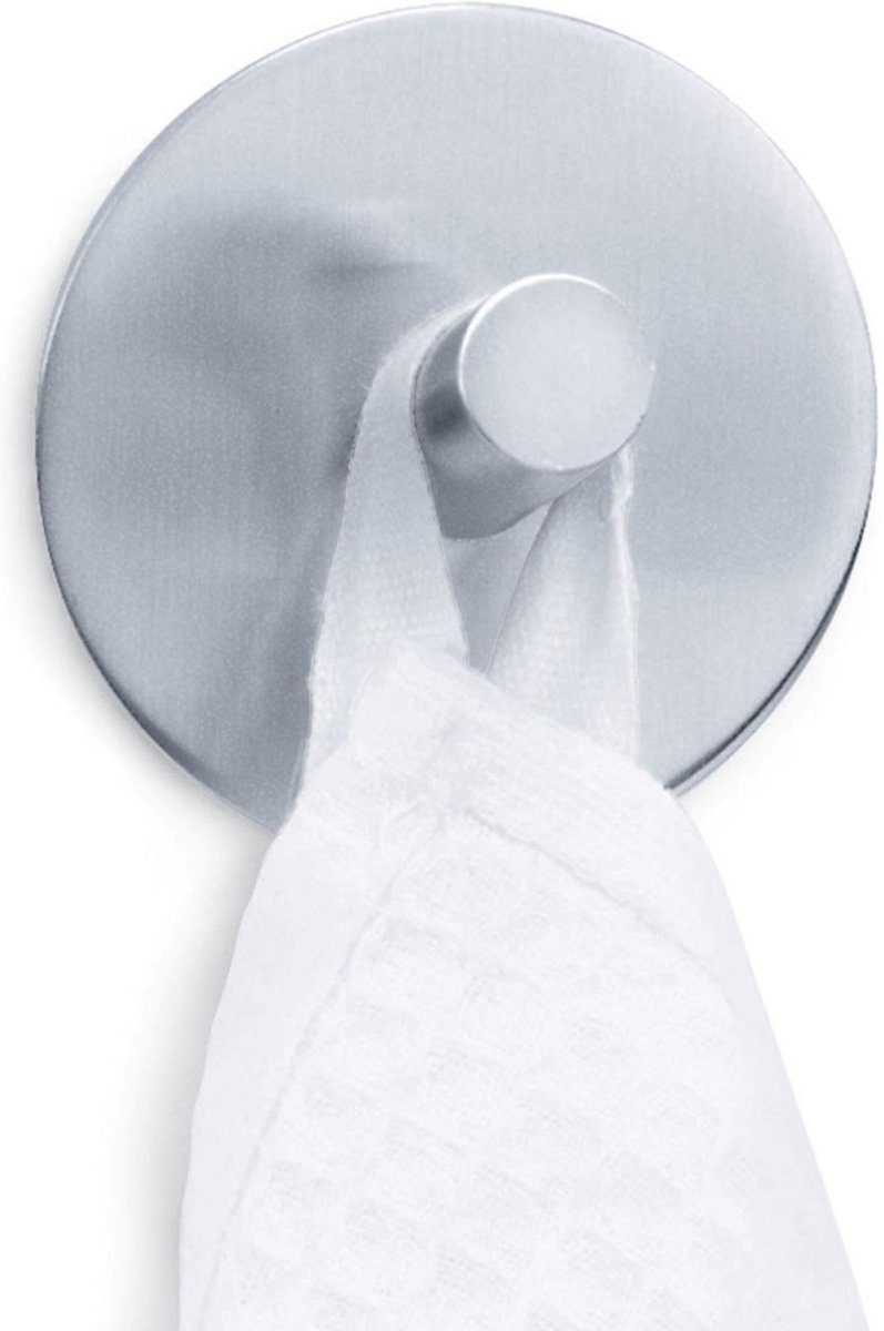 ZACK Duplo - Handdoekhaak Zelfklevend - Rond | bol