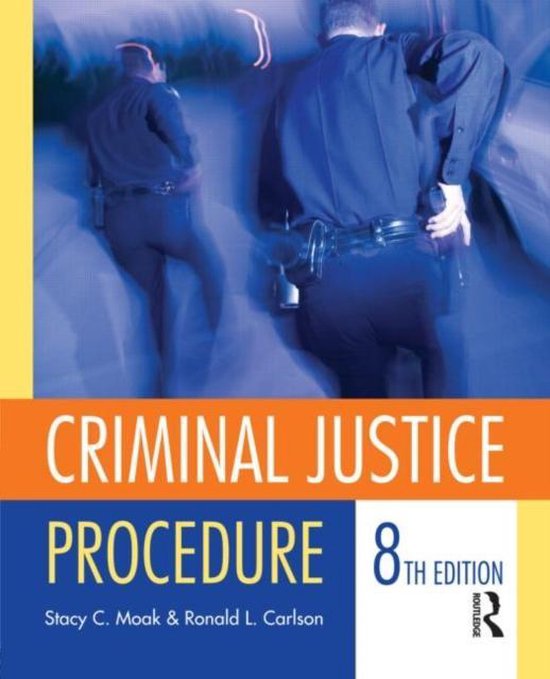 Criminal Justice Procedure | 9781455730483 | Stacy Moak | Boeken | bol
