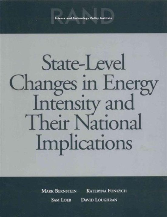 State-Level Changes in Energy Intensity and Their National Implications ...
