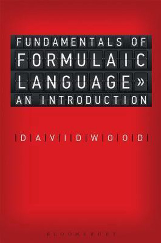 Fundamentals Of Formulaic Language | 9780567186416 | David Wood ...