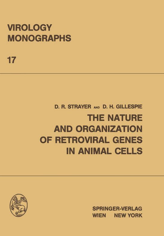 Virology Monographs Die Virusforschung in Einzeldarstellungen 17 - The ...