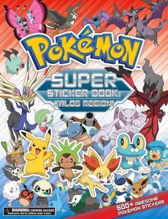 Pokemon Super Sticker Book | 9781604381818 | Boeken | bol