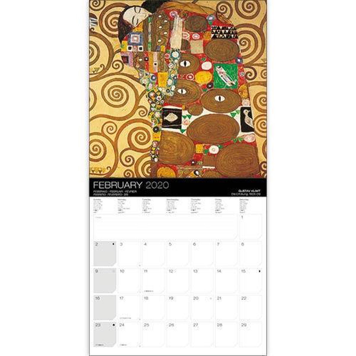 Kalender 2020 Klimt (30 x 30) | bol.com
