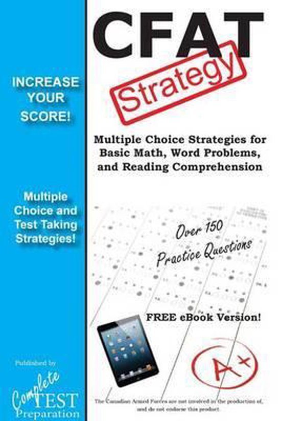 CFAT Test Strategy | 9781772451269 | Complete Test Preparation Inc ...
