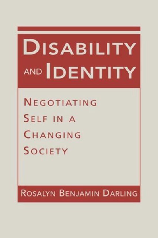 Disability And Identity | 9781588268648 | Rosalyn Benjamin Darling ...