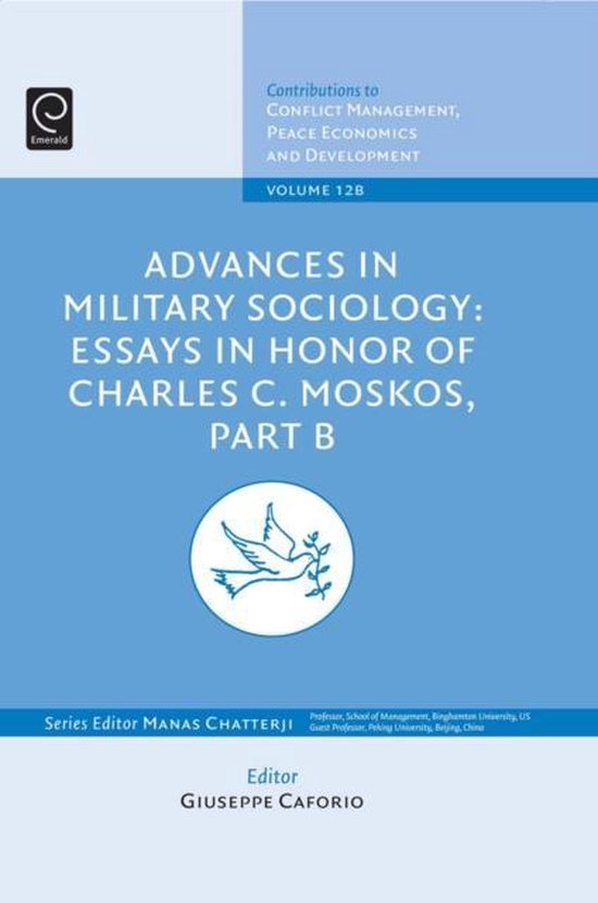 Advances in Military Sociology | 9781848558922 | Caforio Guiseppe ...