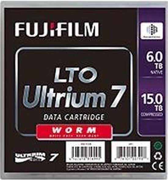 Fujifilm LTO Ultrium 7 WORM Lege gegevenscartridge 6 TB | bol