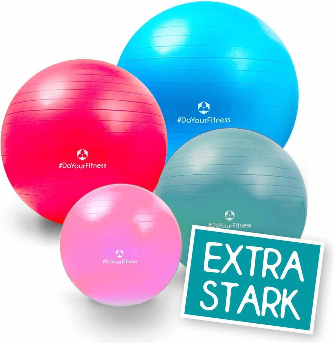 #DoYourFitness - Kantoorbal Fitnessbal Pilates bal - Gymnastiekbal ...