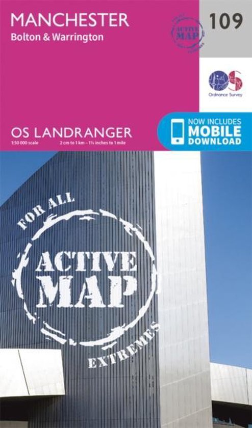 ACT LR 109 Manchester Bolton Warrington, Ordnance Survey ...