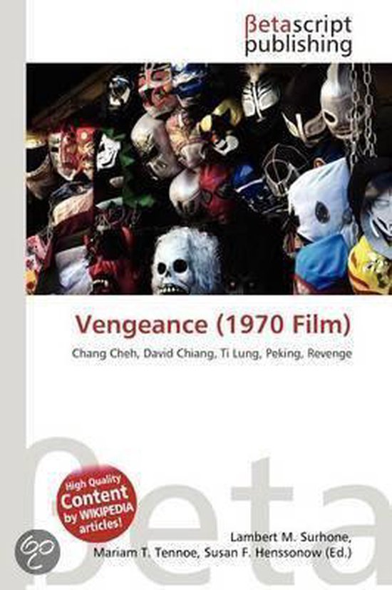 Vengeance (1970 Film) | 9783639956740 | Boeken | bol