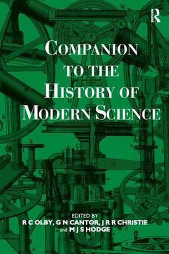 Companion to the History of Modern Science | 9781138141216 | Boeken ...