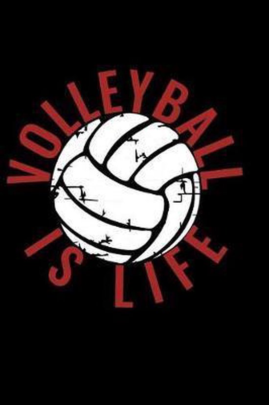 Volleyball Is Life, Giftfulnest Journaling | 9781729355077 | Boeken ...