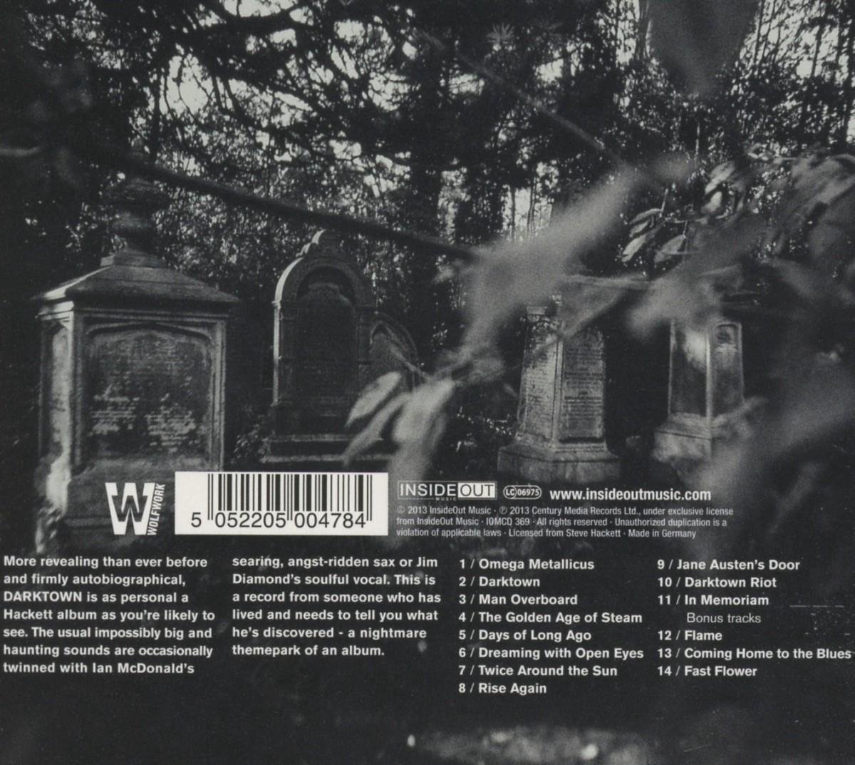 Darktown -Reissue- - Hackett Steve, Steve Hackett | CD (album) | Muziek | bol.com