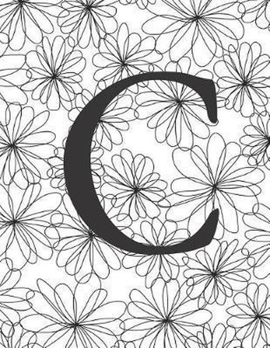 C, Pretty Initial Notebooks | 9781093999754 | Boeken | bol.com