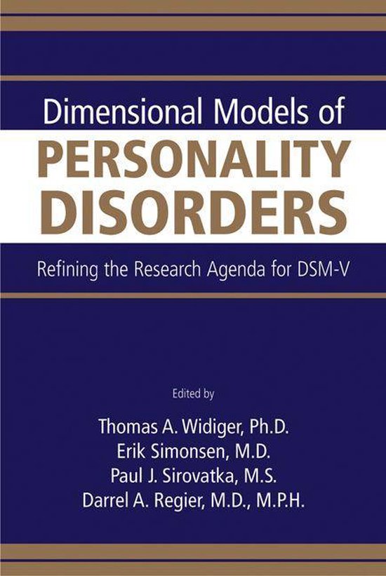 Dimensional Models of Personality Disorders (ebook), Thomas A Widiger ...