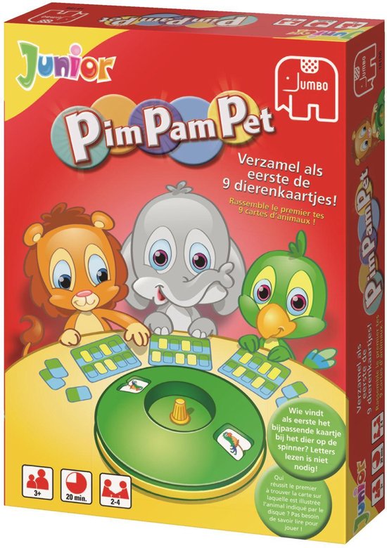 Pim Pam Pet Junior - Het Bekende Kinderspel Pim pam pet | bol