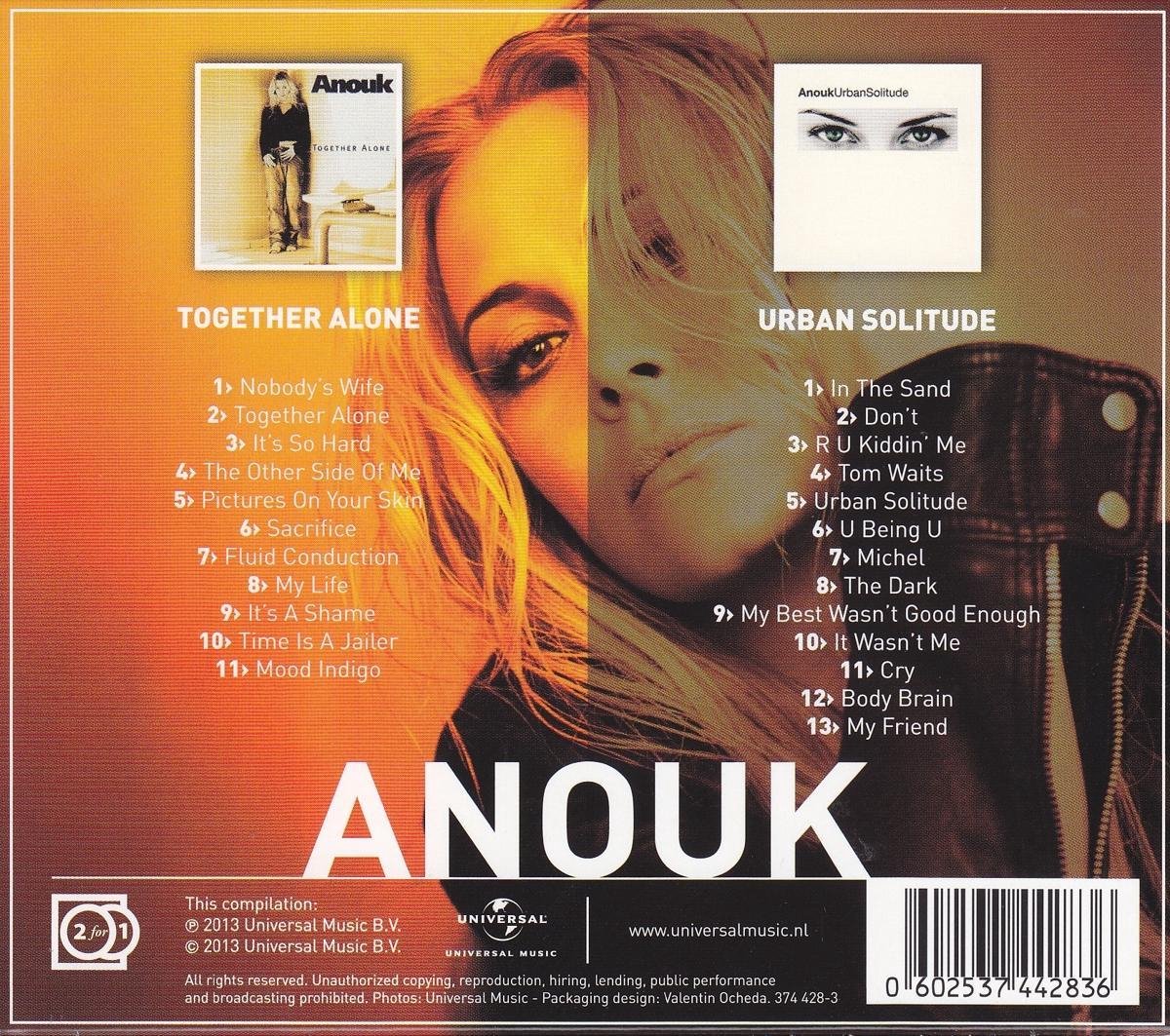 Together Alone / Urban Solitude, Anouk | CD (album) | Muziek | bol.com