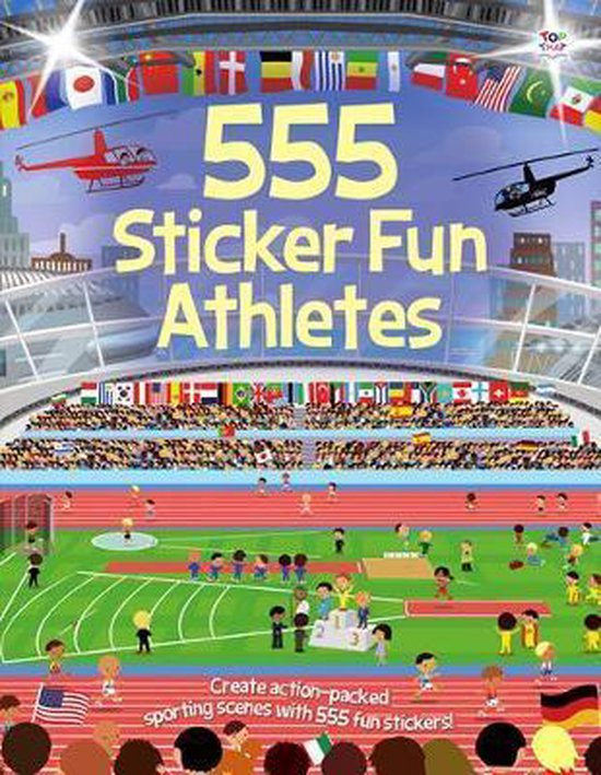 555 Sticker Fun Athletes, Oakley Graham | 9781784456719 | Boeken | bol.com