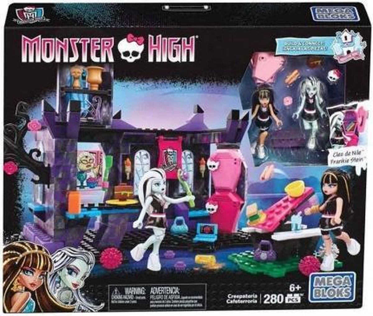 mega bloks monster high creepateria | bol.com