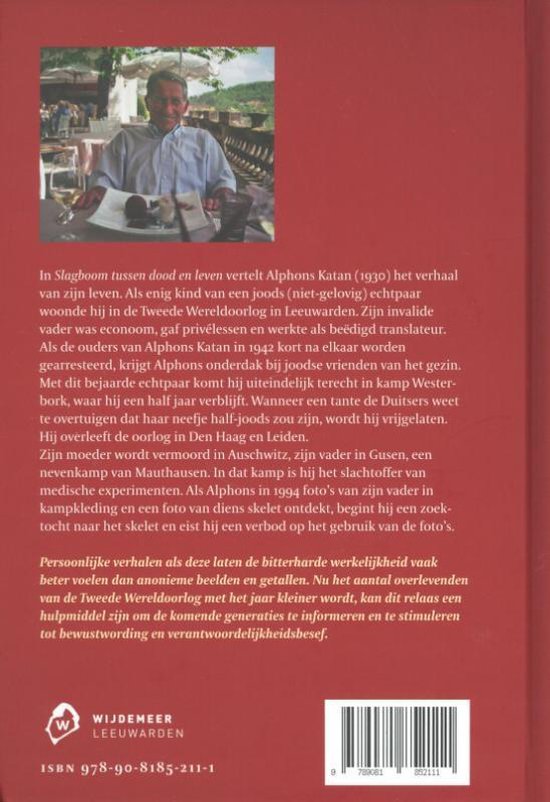 Slagboom tussen dood en leven, Alphons Katan | 9789081852111 | Boeken | bol