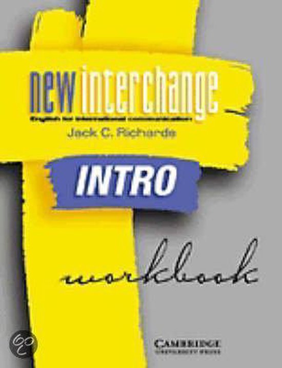 New Interchange Intro Workbook | 9780521773904 | Jack C. Richards ...
