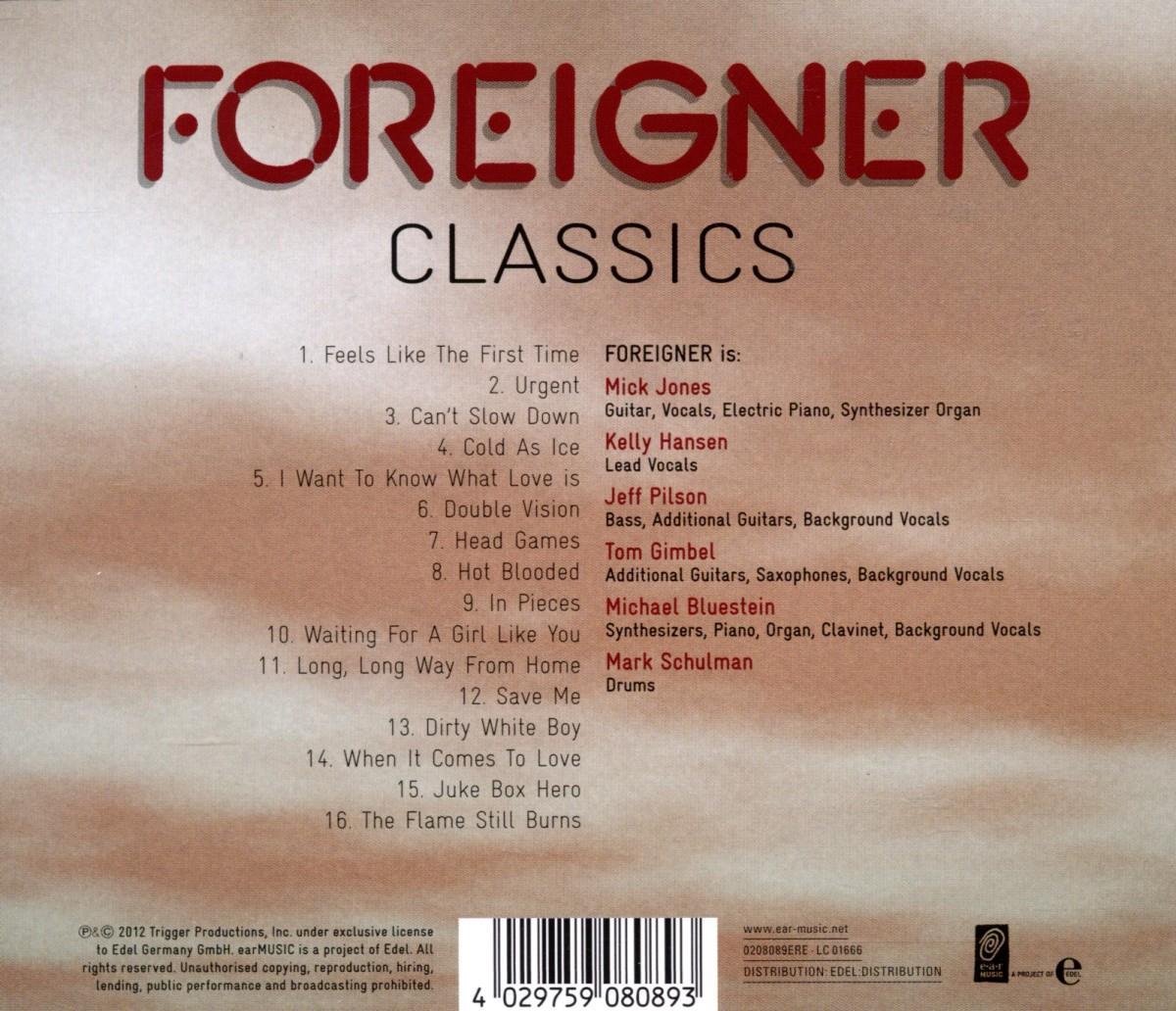 Classics, Foreigner | CD (album) | Muziek | bol.com