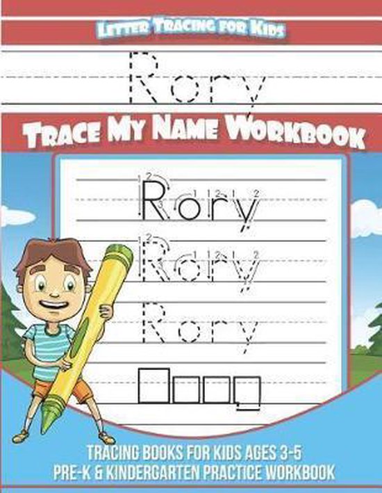 Rory Letter Tracing for Kids Trace My Name Workbook, Yolie Davis ...