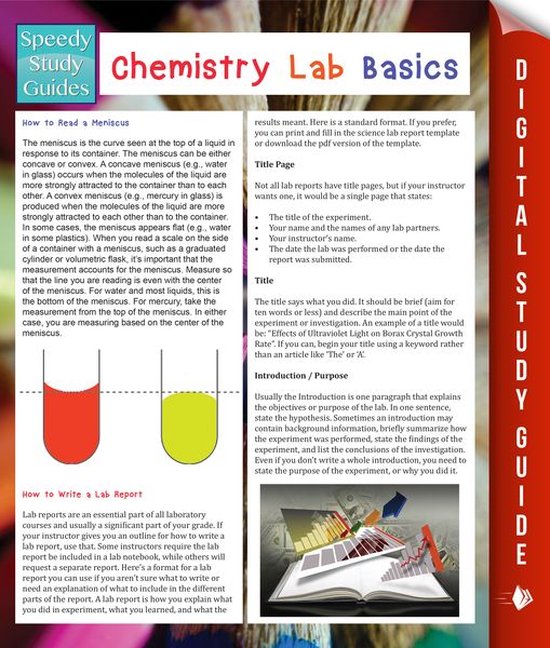 Chemistry Lab Guide - Chemistry Lab Basics (Speedy Study Guides) (ebook ...