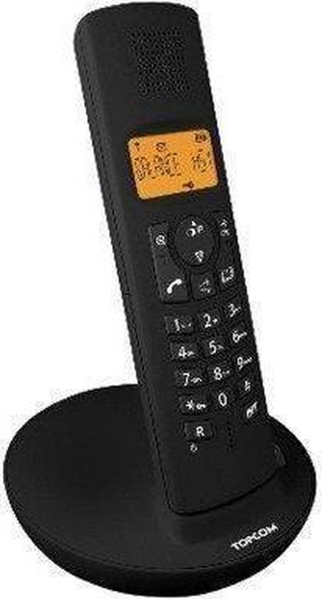 Topcom Balance Dect Draadloze telefoon Zwart | bol.com