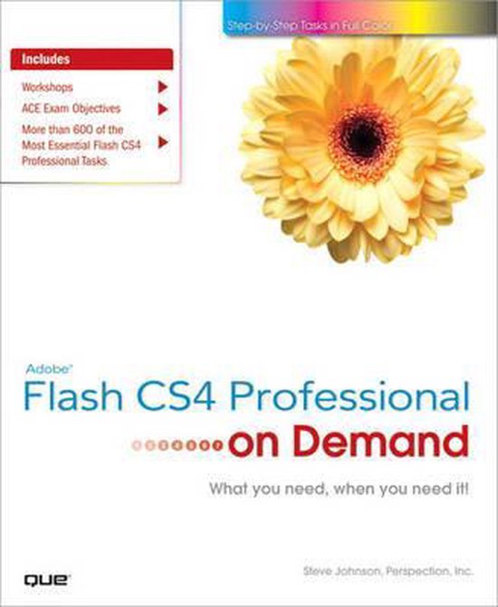 Adobe Flash CS4 Professional on Demand, Perspection, Inc ...
