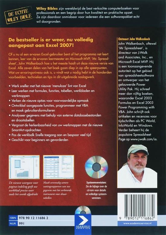 Het Complete HANDboek Excel 2007 | 9789012116862 | J. Walkenbach ...