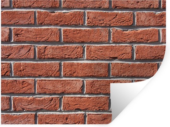 Muurstickers - Sticker Folie - Baksteen - Muur - Vintage - 160x120 cm ...