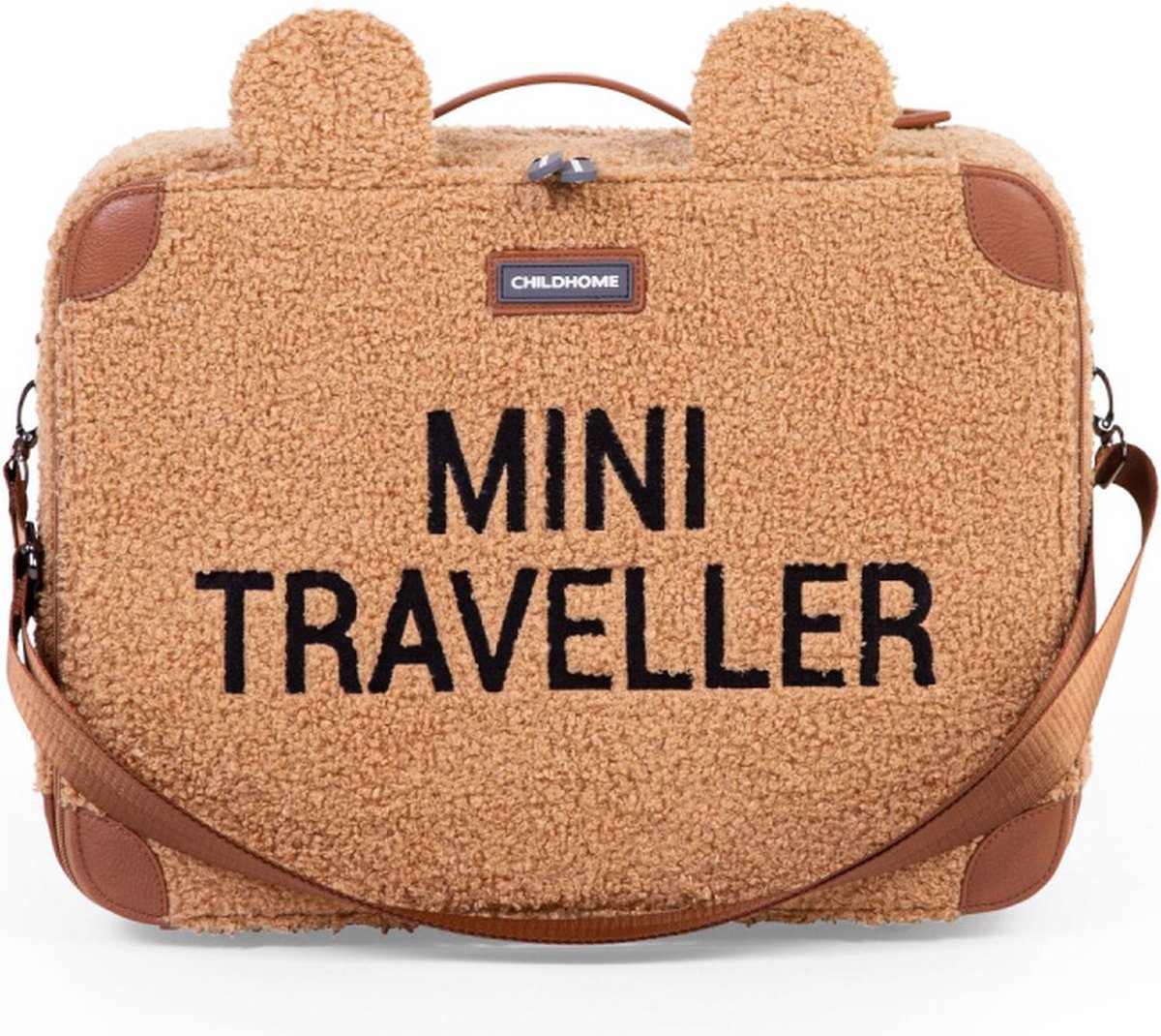 Childhome MINI TRAVELLER KINDERKOFFER Reiskoffer Teddy Beige | bol.com