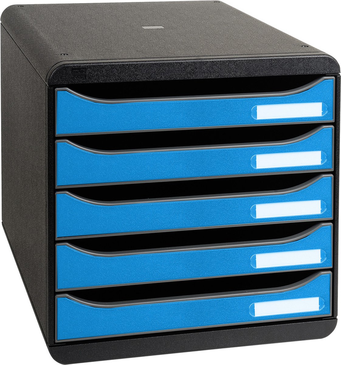 Clean'Safe Ladenbox met 5 laden - Blauw | bol.com