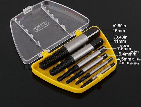 BaykaDecor - Luxe Schroeven Remover Set - Boormachine Bits - Boor Bitset - Klussen -... | bol