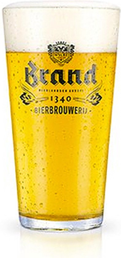 Brand | Bierglas | Vaasje | 12 x 25 cl | bol