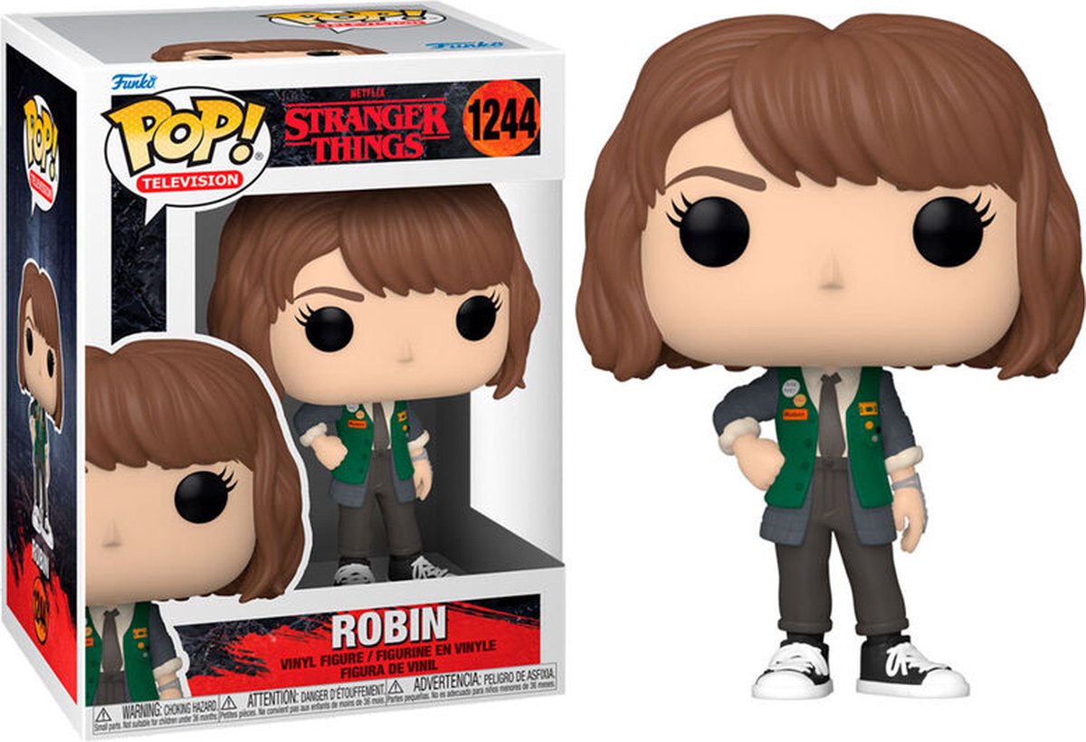 Funko POP! figure Stranger Things Robin #1244 | bol.com
