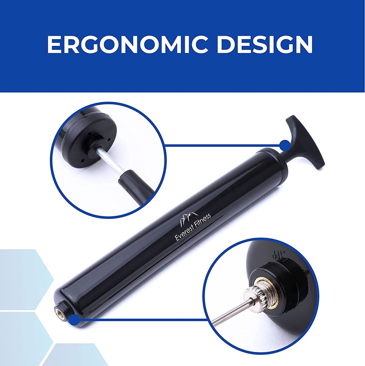 EVEREST FITNESS Balpomp set - luchtpomp inclusief naalden en slang ...