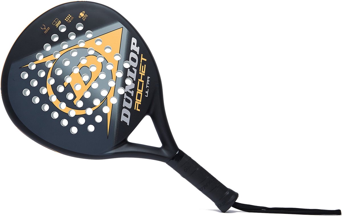 Dunlop Rocket Ultra Padel Racket - Geel/Zwart | bol.com
