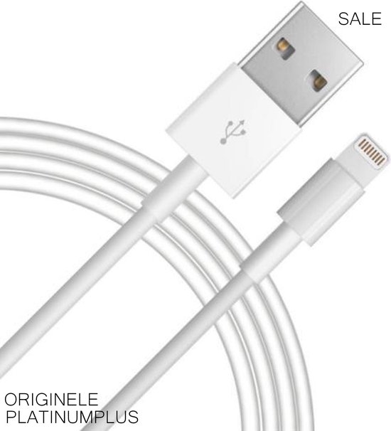 Iphone Kabel naar USB Kabel - 2 meter - iPhone Apple Oplaadkabel ...