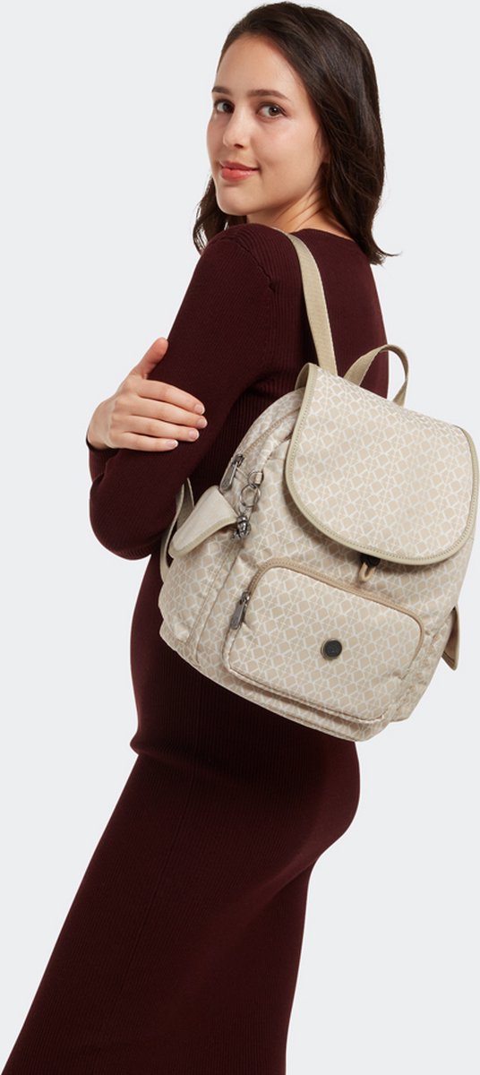 Kipling Rugzak / Rugtas / Schooltas - City Pack S - 13 Liter - Beige ...