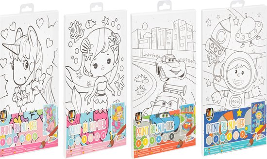 Grafix paint by number | Editie 2022* | Alle 4 de varianten ...