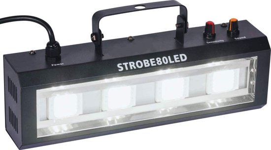 WDMT STROBE80LED - LED STROBOSCOOP 4 X 20W - strobe light stroboscoop ...