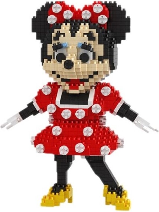 Minnie Mouse Bouwblokjes Bouwpakket | Bouwpakket.com | bol