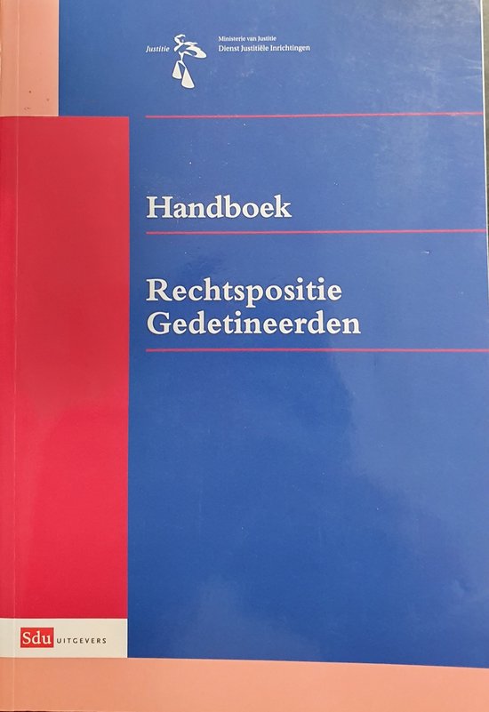 Handboek rechtspositie gedetineerden | 9789012109956 | Auteur Onbekend ...