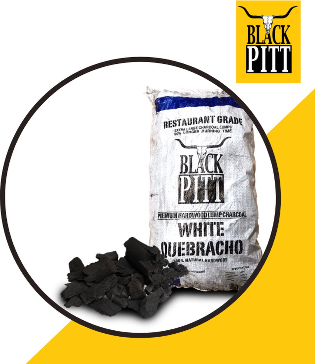 Houtskool White Quebracho pallet - 150kg voor bbq | bol