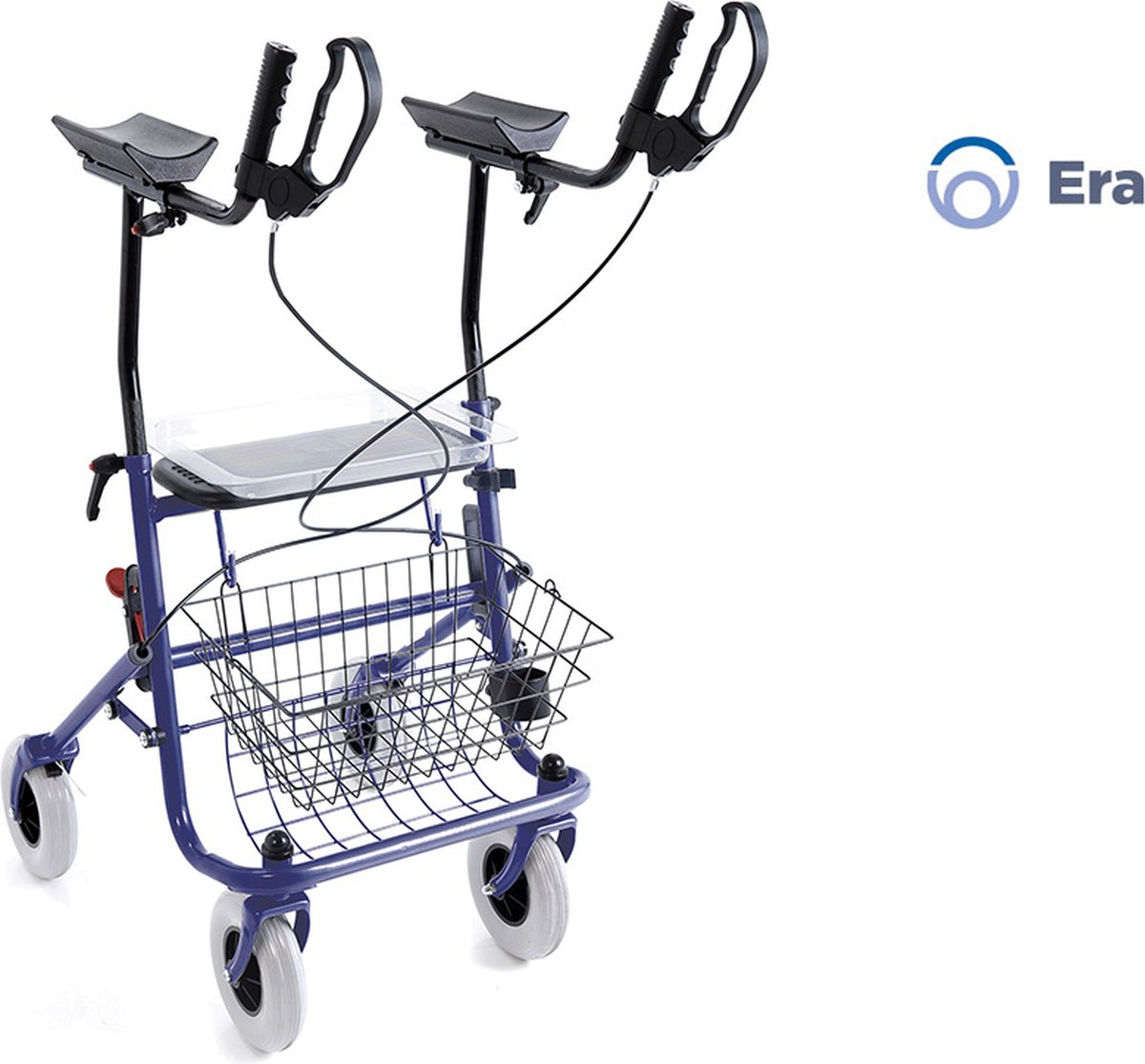 Moretti onderarm rollator opvouwbaar - geschilderd stalen frame | bol.com
