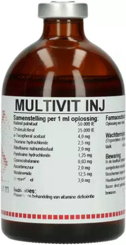 Multivit Inj. Reg Nl Vrij | bol.com