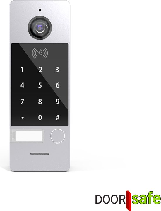 Doorsafe 7564 PRO - Professionele video deurbel met camera, keypad ...